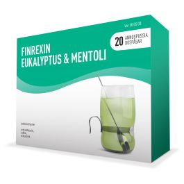 FINREXIN EUKALYPTUS & MENTOLI jauhe 350/30/300 mg 20 x 5 g ...