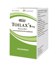 TOILAX enterotabletti 5 mg 25 kpl - Verkkoapteekit.fi